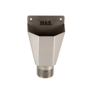 Tundish On Wall Stainless Steel by MAS | Grates 2 Go